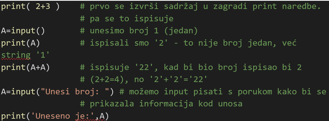 Algoritmi 09: Naredbe ulaza i izlaza - STEM CENTAR
