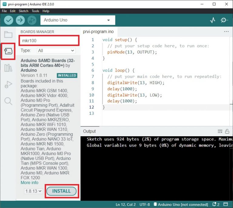 Arduino 04 Prvi Arduino Program I Prijenos Programa Na Arduino Stem Centar